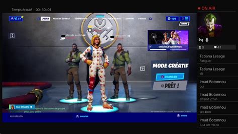 LIVE FR FORTNITE Mise A Jour YouTube