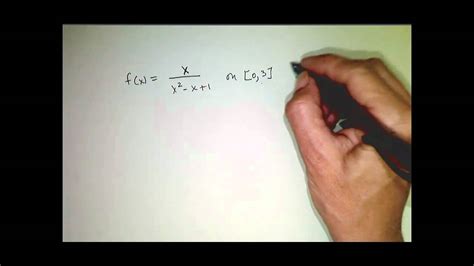 the closed interval method youtube