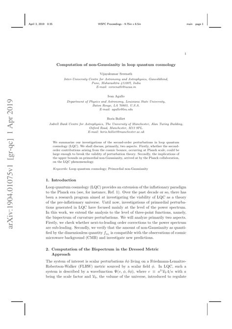 pdf computation of non gaussianity in loop quantum cosmology