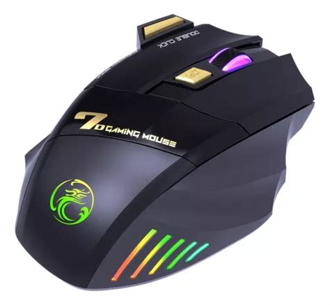 Mouse Sem Fio Rgb Recarreg Vel H Maston Gw X De Es Cor Preto