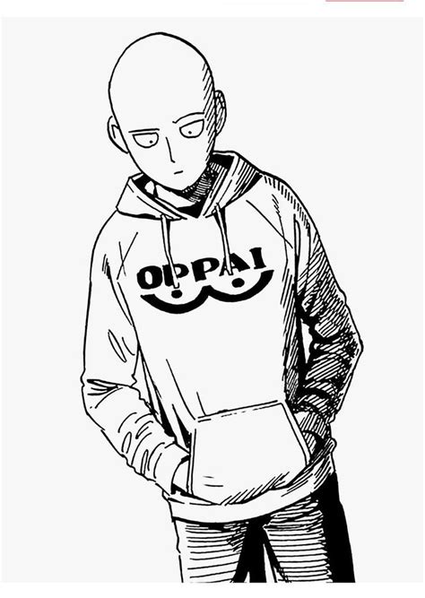 One Punch Man Por Juanmarondan Dibujando Dibujos De Colorear