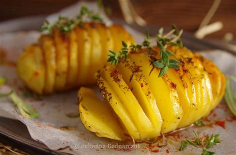 Obiad Gotowy Ziemniaki Hasselback