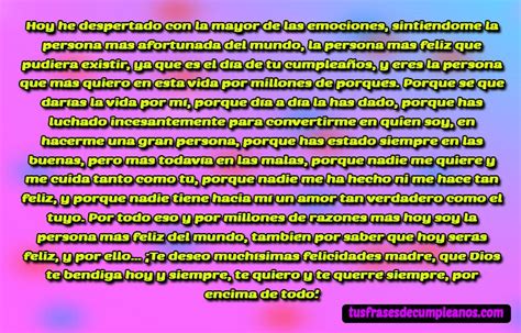 Arriba 67 images carta hermosa para mi madre en su cumpleaños