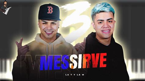 Messirve Mix 3 La T Y La M Instrumental Piano Tutorial Partitura