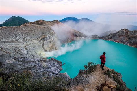 Blue Fire Kawah Ijen Eruption
