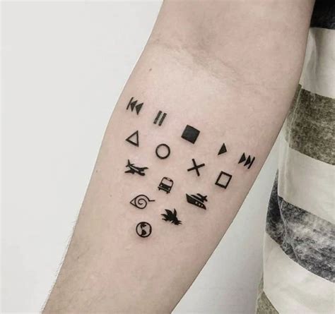 27 Minimalist Naruto Tattoos That Subtly Pay Homage Gamer Tattoos