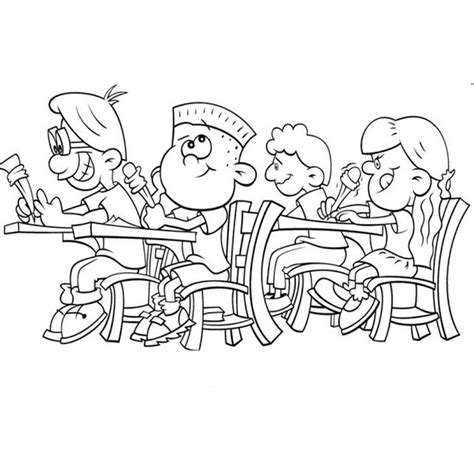 Desenhos De Sala De Aula Para Colorir Desenhos Para Colorir