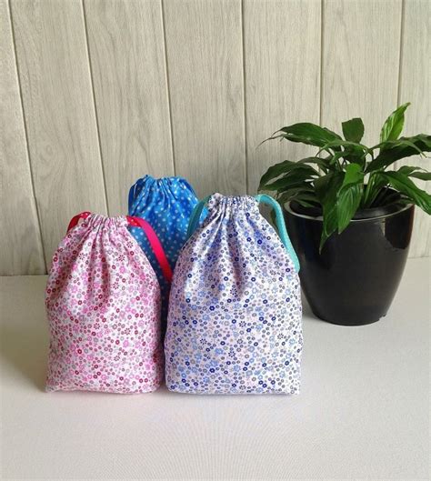 How To Make A Drawstring Bag Easy Sewing Project Bag Patterns To