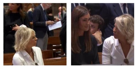 Funerali Silvio Berlusconi Maria De Filippi Vestita Di Bianco Cesara