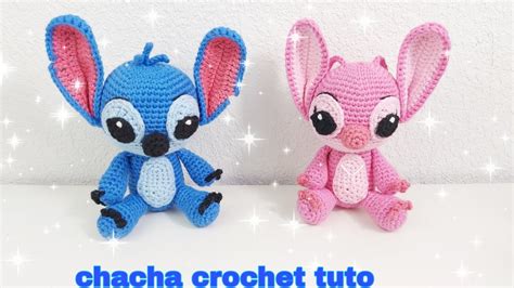 Tuto Stitch Et Angel Amigurumi Au Crochet Partie 2 YouTube