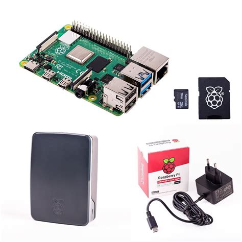 Raspberry Pi 4 Model B Starter Kit RaspberryPi Dk
