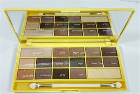 Makeup Revolution Naked Chocolate Palette Review And Swatches The
