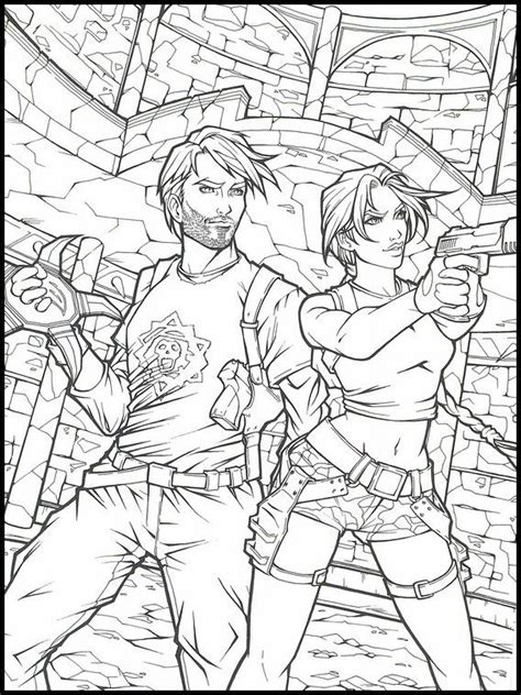 Pin En Tomb Raider Dibujos Para Dibujar