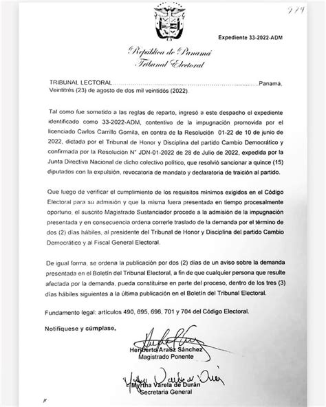 sonia solanilla on Twitter RT FernandoCorreaJ Revés para Rómulo y