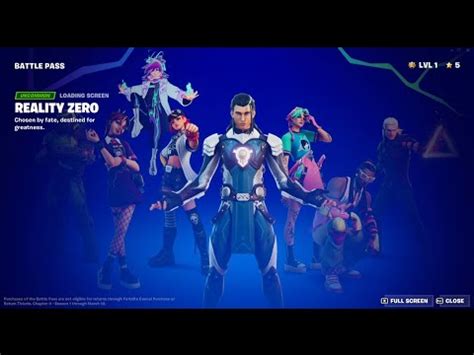 Fortnite Ch S Full Battle Pass Youtube
