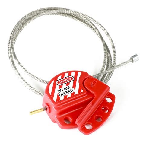 Buy TRADESAFE Lockout Tagout Cable Lock 6ft Adjustable Cable Lock