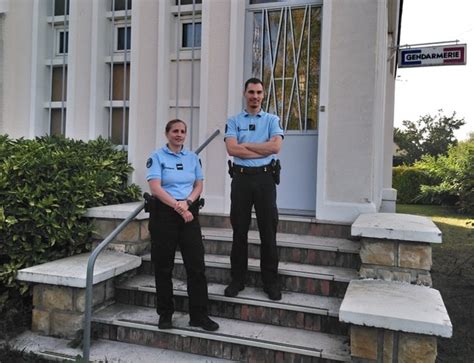 Deux nouveaux arrivants à la brigade de gendarmerie Châtillon sur Loire