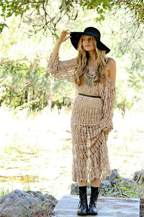 CROCHET FASHION TRENDS Exclusive Crochet Long Dress Made To Order