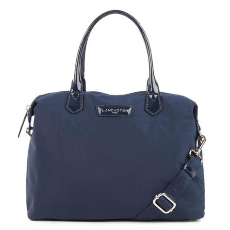 Lancaster sac à main bleu foncé femme Des Marques Vous