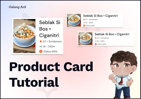Tutorial Responsive Product Card Figma