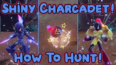 Shiny Charcadet How To Hunt Charcadet Pokemon Violet Badge Quest
