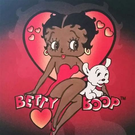 Black Betty Boop Betty Boop Art Brown Betty Classic Cartoon Characters Classic Cartoons