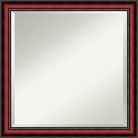 Cherry Wood Framed Bathroom Mirrors Semis Online