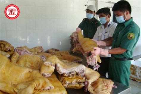 Sử dụng động vật chết do dịch bệnh để chế biến thực phẩm gây chết người