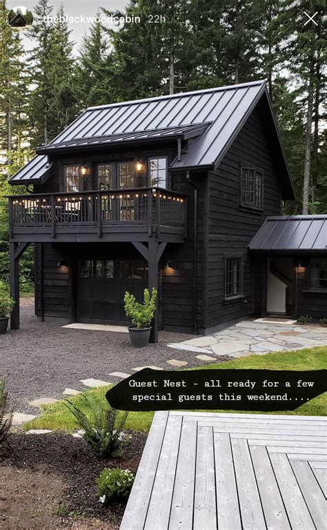Detached Garage With Guest House Above And Covered Walkway Tiny