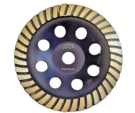 Disco Rebolo Desbaste Diamantado 7 Pol 180mm Para Concreto