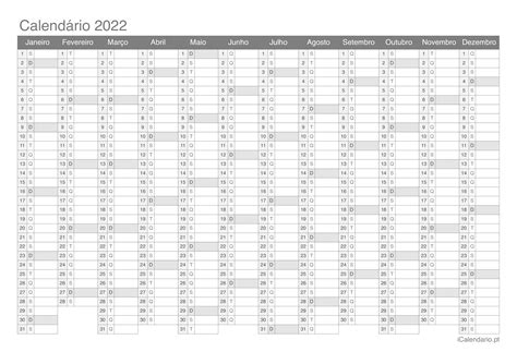 Calendario Anual Para Imprimir Gratis