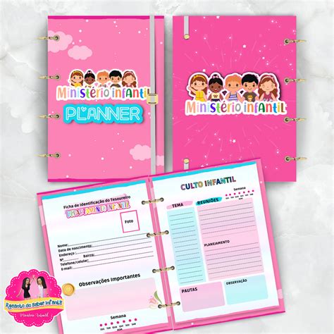 Planner Ministério Infantil 2025 RECANTO DO SABER INFANTIL