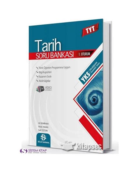 Bilgi Sarmal Yayınları TYT Tarih Soru Bankası Sistem Kitap