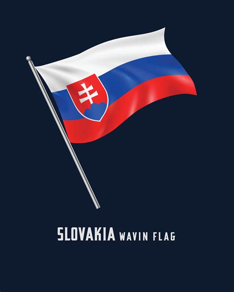 Slovakia Wavin Flag 32177697 Vector Art At Vecteezy