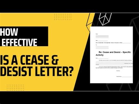 Lamh How Effective Is A Cease Desist Letter Own Owntv
