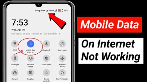 Mobile Data On But Internet Not Working How To Fix Mobile Data Not