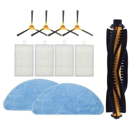PièCes de Rechange Brosse à Rouleau Brosse LatéRale Filtres HEPA pour