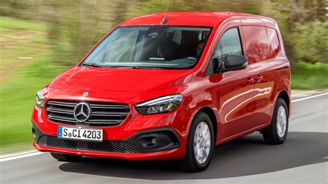 New Mercedes Citan Driving Exterior Interior Panel Van