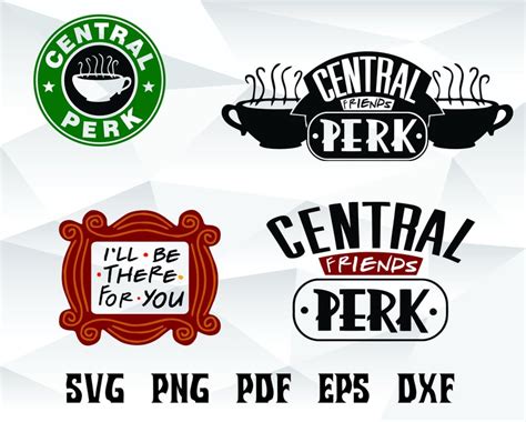 Friends Central Perk Logo Svg Svg Png Eps Dxf File