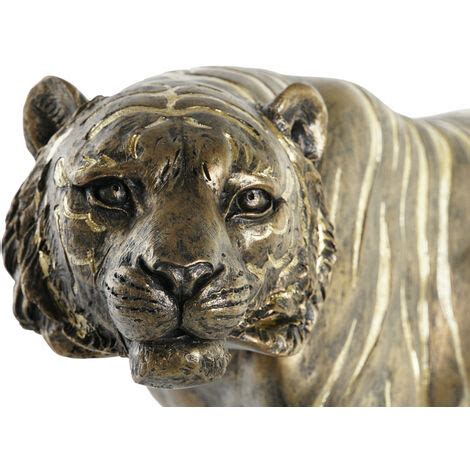 Figure Résine 53X13 5X23 5 Tigre Doré