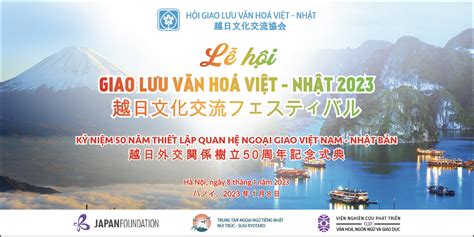 Lễ hội giao lưu văn hóa Việt Nhật 2023 Hội giao lưu văn hoá Việt Nhật
