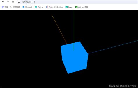 web 3d技术 three js 坐标辅助器与轨道控制器基础使用讲解 threejs orbitcontrols去除指示线 csdn博客