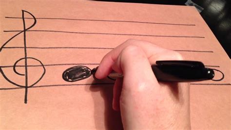 How To Draw Music Notes Worksheet Design Talk