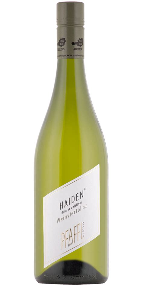 Weingut R A Pfaffl Grüner Veltliner HAIDEN Weinviertel DAC 2023