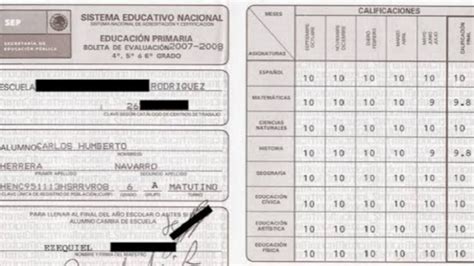 C Mo Descargar La Boleta De Calificaciones De La Sep Hoy