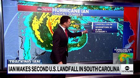 Hurricane Ian Makes Landfall In South Carolina Good Morning America
