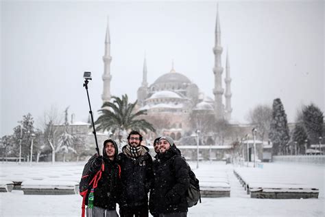 Turkey Istanbul Snow Storm Causes Travel Chaos And Beautiful Photos