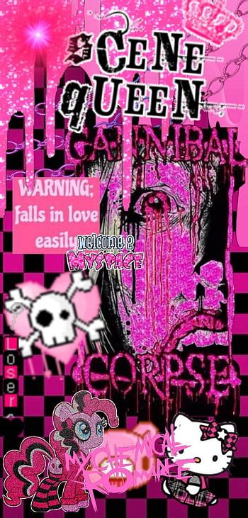 Girly Emo Skull Pink Goth Hd Wallpaper Pxfuel