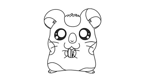 Dibujo Para Colorear De Hamtaro