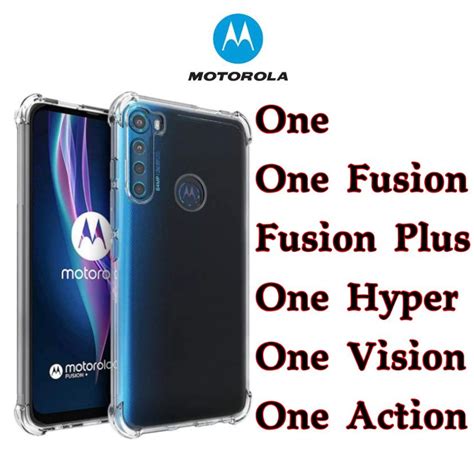 Capa Transparente Capinha TPU Anti Shock Impacto MOTO ONE ONE FUSION